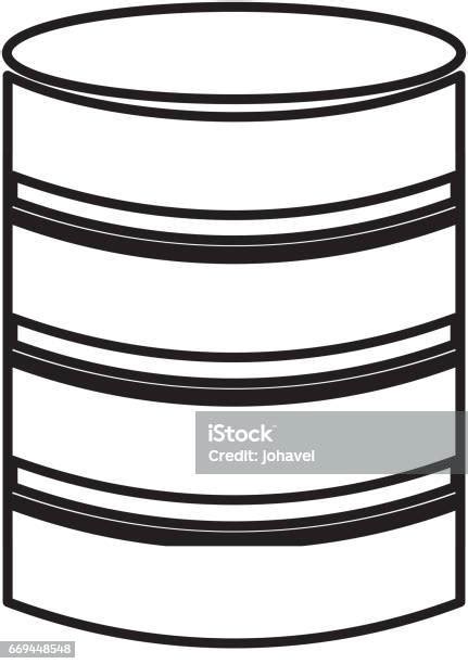 Data Disk Storage Icon Stock Illustration Download Image Now Backup