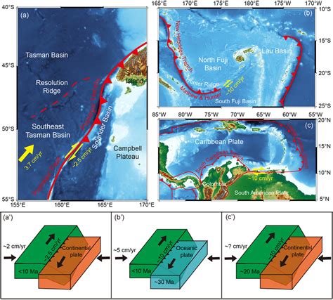 A The Puysegur Subduction Initiation Si At A Strike‐slip Fault With