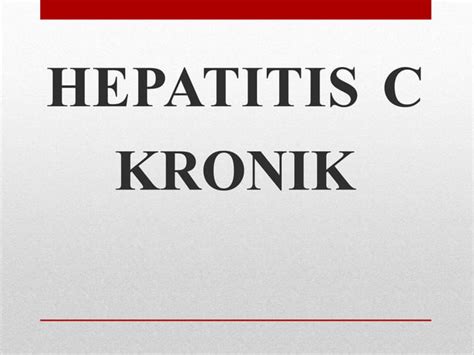 Tata Laksana Diagnosa Dan Terapi Hepatitis PPTX