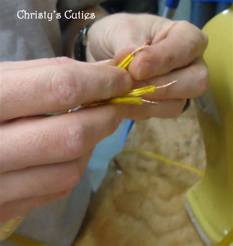 Christy S Cuties Fixing A Lamp