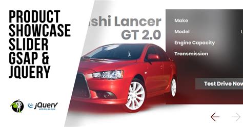 Product Gallery Showcase Slider Concept Html Css Javascript Jquery