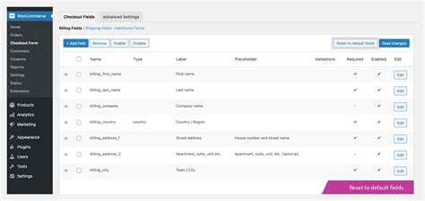 Checkout Field Editor Checkout Manager For Woocommerce Wordpress
