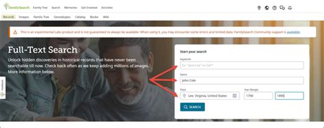 full text search in catalog all collections search and labs