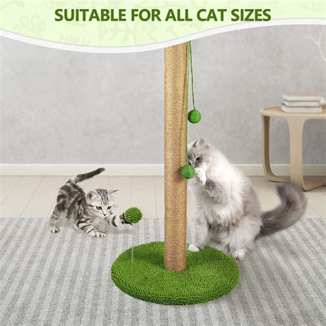 Dohump Cat Scratching Post 84cm Tall Scratching Tree With Premium