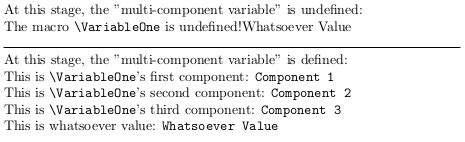 Macros Multipart Variable Definition TeX LaTeX Stack Exchange