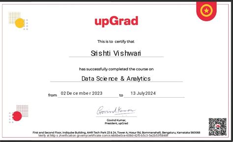 Srishti Vishwari On Linkedin Datascience Analytics Upgrad Learning