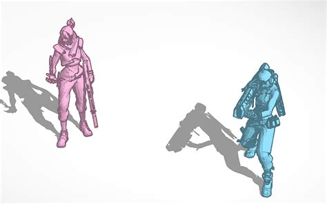 3d Design Valorant Mini Figures Tinkercad