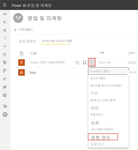 대시보드 및 보고서 공유 문제 해결 power bi microsoft learn