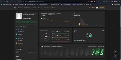 Ankit Singh On Linkedin Leetcode Codingmilestone Problemsolving
