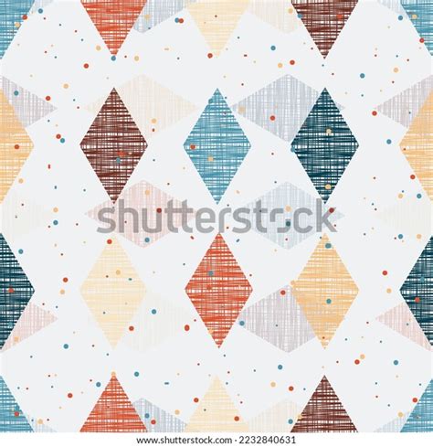 Abstract Pastel Geometric Square Pattern Trendy Stock Vector Royalty Free 2232840631
