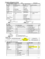 E M Audit Tool Docx Evaluation And Management Criteria A HISTORY COMPONENT CC Left Hip