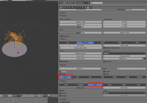 White Mist Around Particles In Blender Render Particles And Physics Simulations Blender