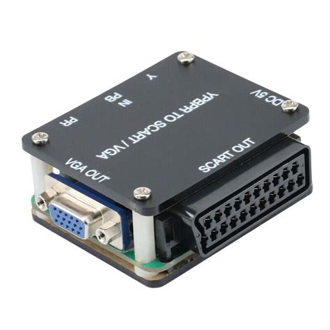 Yuv To Rgbs Ypbpr To Scart Ypbpr To Vga Component Transcoder Converter