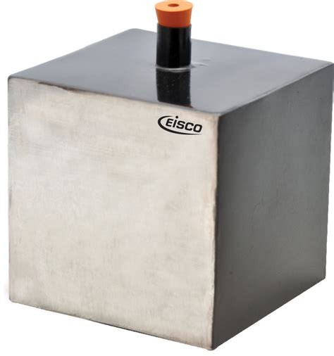 Leslies Cube 13cm Sides Tin — Eisco Labs