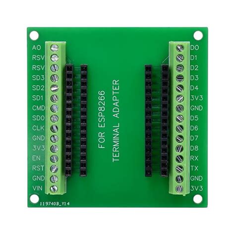Esp8266 Breakout Board Esp8266 Expansion Board Gpio 1 Into 2 For 38