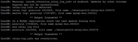 Crash Resistant Replication Avoid MySQL Replication Errors
