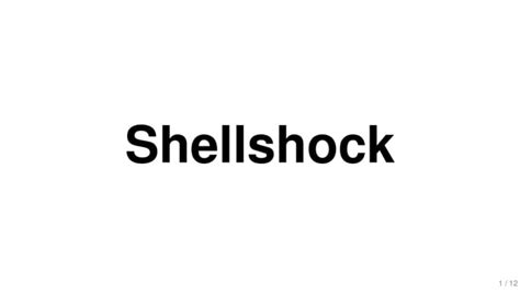 Shellshock Bug Ppt