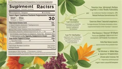 Consumers Guide How To Read Herbal Supplement Labels Usamaya