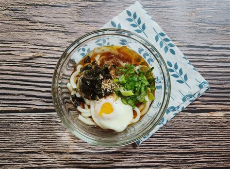 시원한 냉우동 붓카케우동 만들기