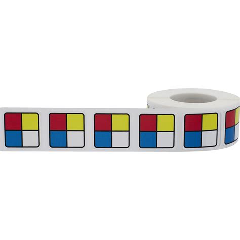 Nfpa Symbol Small Warning Labels Qty 500