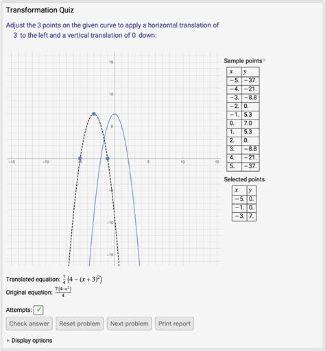 Quadratictransformationquiz Wolfram Function Repository
