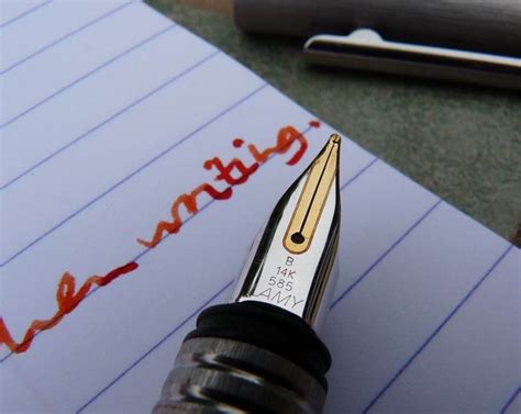 Lamy Z55 14k Bi Colour Gold Nib Review The Pen Company Blog