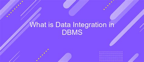 What Is Data Integration In Dbms Apix Drive
