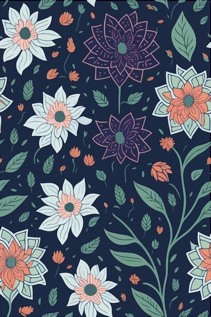 Premium Vector Color Fusion Dahlia Patterns Merging Vertical Beauty