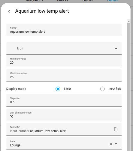 Editing Functionality For Helpers Missing Configuration Home