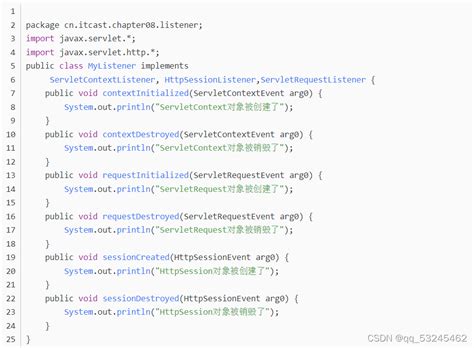 Javaweb监听器详解与实战 Csdn博客 Javaweb监听器详解与实战 Csdn博客