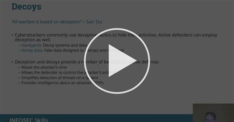 introduction to decoys python for active defense decoys coursera