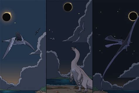 Another Eclipse Piece With A Fun Idea I Had Of 3 Different Perspectives On More Or Less The