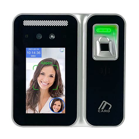 Tm Ai24f Dynamic Face And Fingerprint Recognition Terminal Color