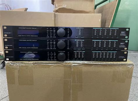 Dbx New High Speed Digital Audio Processor 260 360 480 234 Input 68