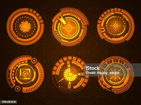 추상 미래 개념 벡터 미래 가상 그래픽 터치 사용자 인터페이스 Hud 웹 사이트 검정색 배경 테크노 온라인 디자인 비즈니스 Gui Ui에 고립 된 모바일 응용 프로그램에 대