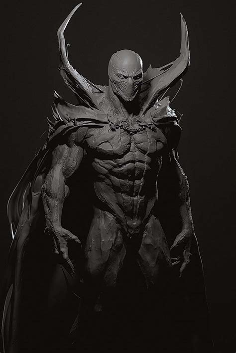 Spawn Fan Art 3d Sculpture Vertex Mode