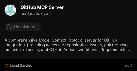 Github Mcp Server Mcp Servers · Lobehub