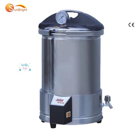 Laboratory Sterilization Equipments Sterilizer Vertical Pressure Steam