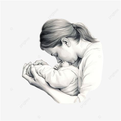 엄마가 신생아 발을 들고 그림을 그리다 아기 발 어머니 Png 일러스트 및 이미지 에 대한 무료 다운로드 Pngtree