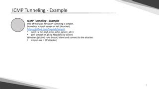 Tunneling PPTX Information And Network Security Computing