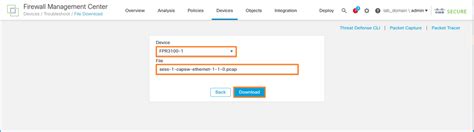 Configure And Verify Secure Firewall And Firepower Internal Switch Captures Cisco