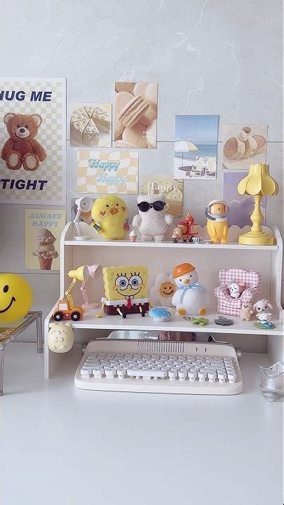 옐로우 And 핑크 책상 꾸미기💛💖 Youtube