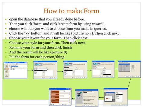 Tutorial Of Microsoft Access 2003 Pptx Databases Computer
