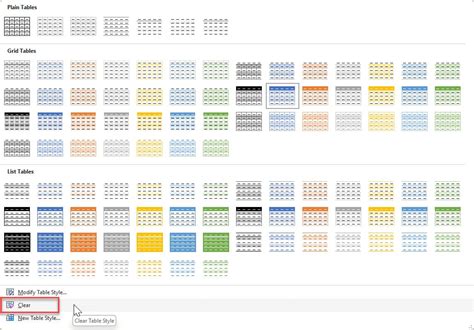Word Table Formatting Excel At Work Word Table Formatting Excel At Work