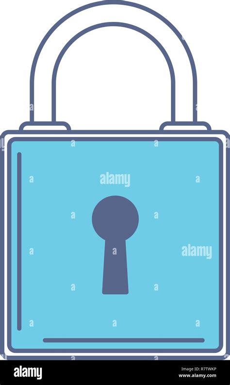 Padlock Safety Icon Stock Vector Image Art Alamy