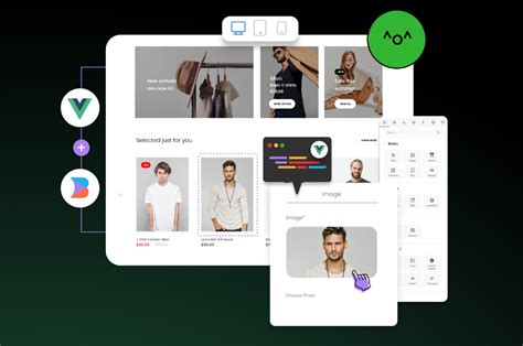 vue sdk drag and drop page builder made with vue js