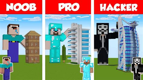 Noob Pro Hacker Minecraft