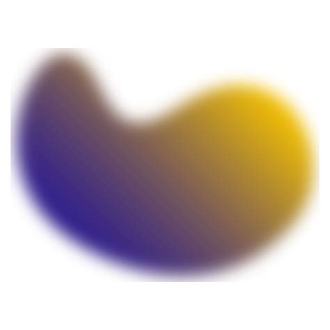 Blurred Gradient Blob Shape 11434435 Png