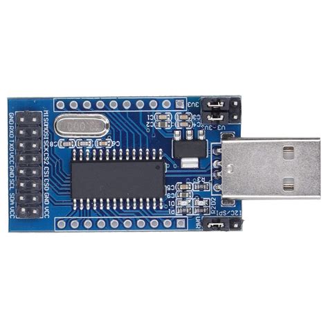 USB Serial Port Adapter USB To UART IIC SPI TTL ISP EPP MEM CH A Chip USB Port Converter