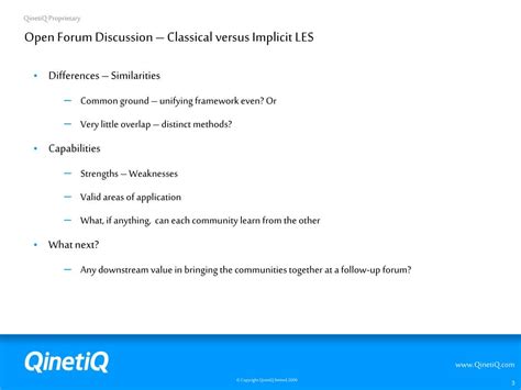 Ppt Classical Versus Implicit Large Eddy Simulation Differences Similarities And